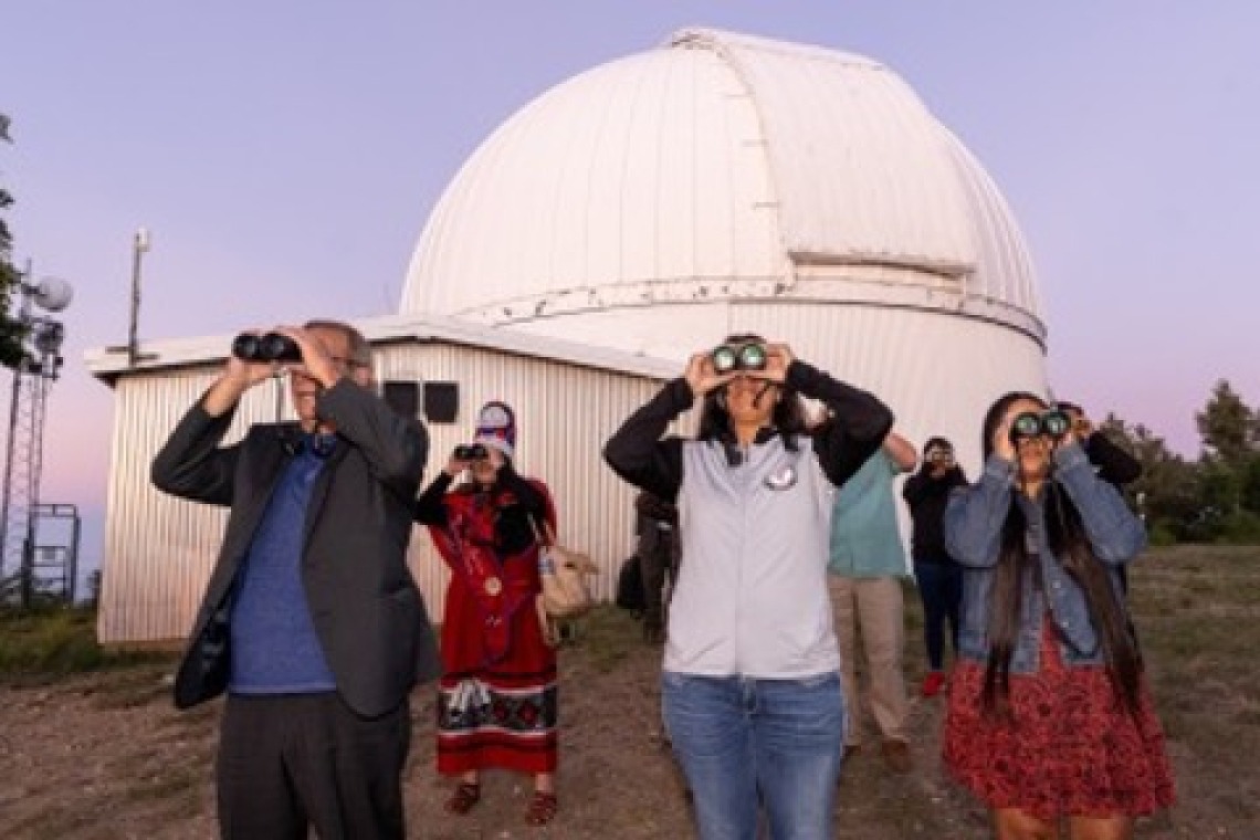 Native American representatives and UA leaders visit Steward ...